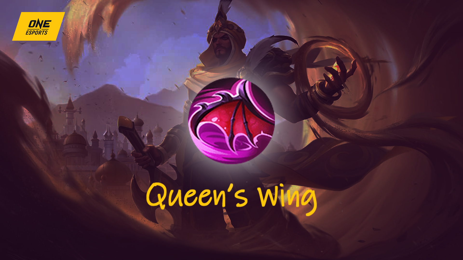 Penjelasan item Queens Wing: Semakin berbahaya di kondisi kritis | ONE ...