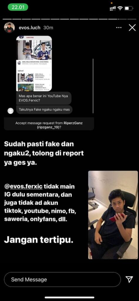 Ferxiic, Bayi Macan penjaga panji EVOS Legends | ONE Esports Indonesia