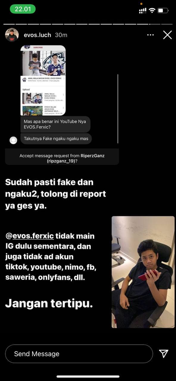 Ferxiic, Bayi Macan penjaga panji EVOS Legends | ONE Esports Indonesia