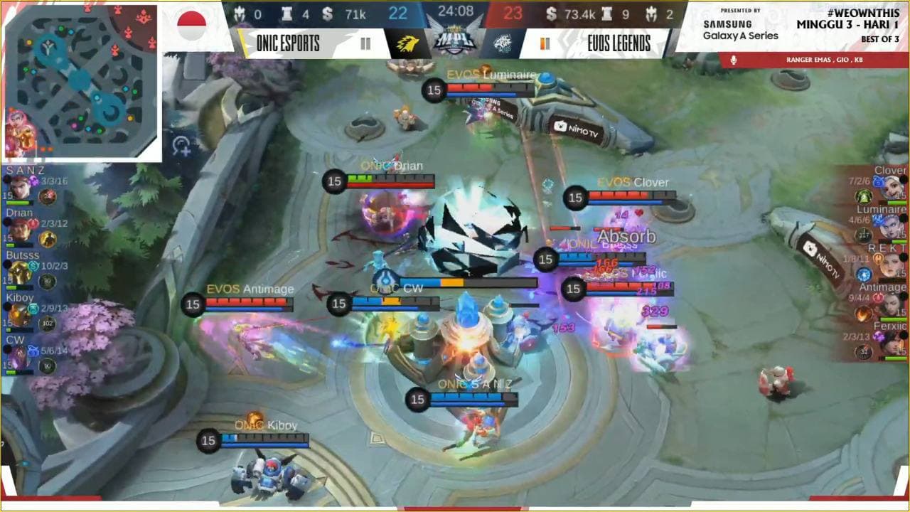 Debut brilian Ferxiic, EVOS Legends hantam ONIC Esports | ONE Esports ...