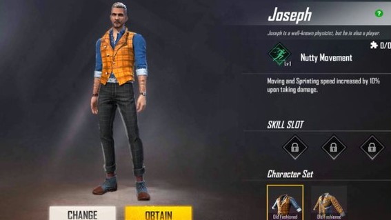 Semua yang perlu diketahui tentang karakter lawas Free Fire - Joseph ...