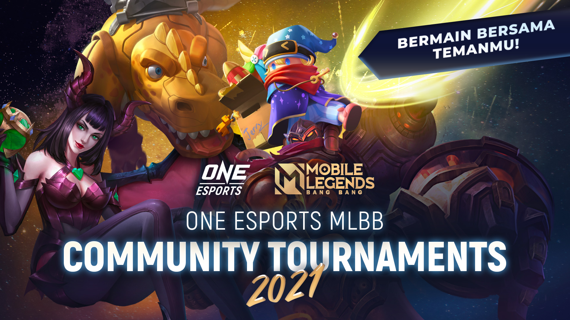 ONE Esports MLBB Community Tournaments: Menangkan hadiah uang, diamond dan skin | ONE Esports ...