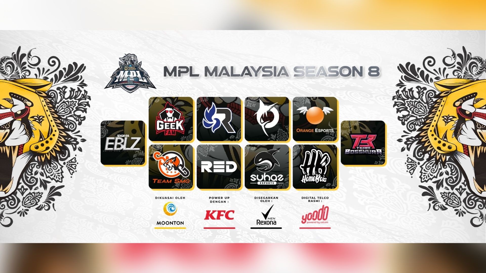 Jadwal MPL MY Season 8, live streaming, hasil pertandingan, klasemen dan format turnamen | ONE ...
