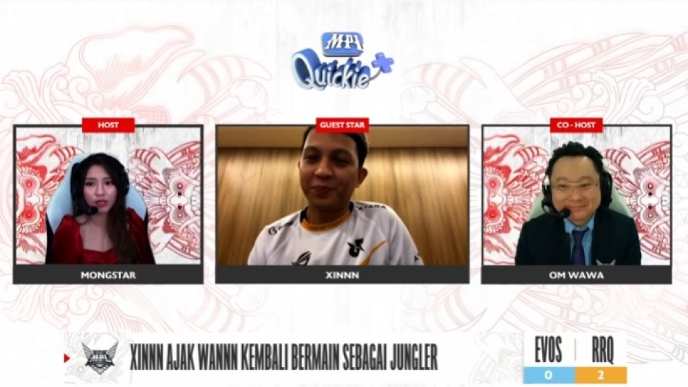 RRQ Xinnn ajak EVOS Wann kembali bermain sebagai jungler | ONE Esports ...