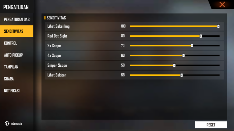 Atur sensitivitas Free Fire (FF) kamu biar dapat headshot! | ONE Esports Indonesia