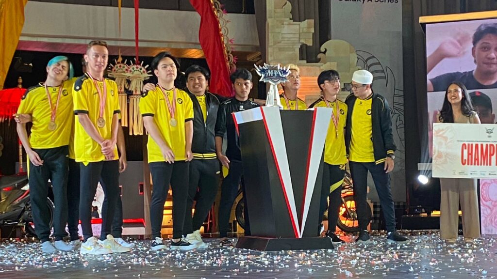 Selebrasi ONIC Esports juara MPL Indonesia Season 8 | ONE Esports Indonesia