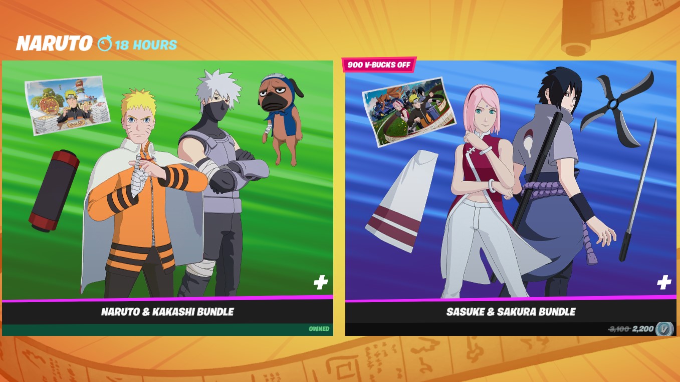Dattebayo! Kolaborasi Fortnite x Naruto telah hadir | ONE Esports Indonesia