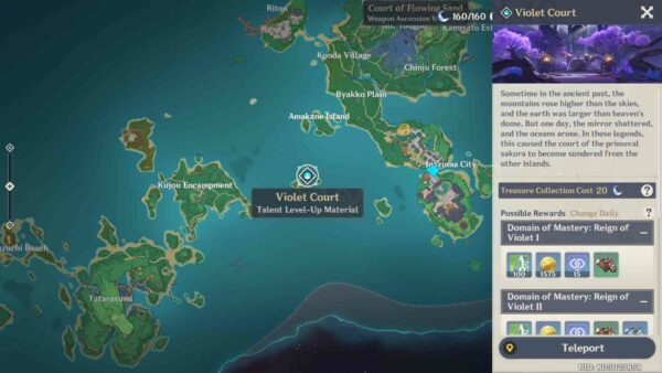 Panduan farm material Chiori Genshin Impact | ONE Esports Indonesia