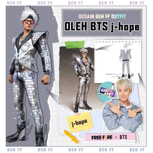 Bundle BTS x Free Fire: Penuh warna dan berkarakter! | ONE Esports ...