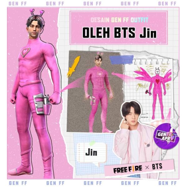 Bundle BTS x Free Fire: Penuh warna dan berkarakter! | ONE Esports ...