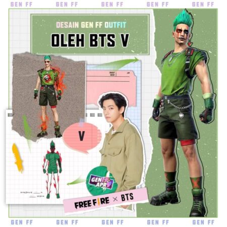 Bundle BTS x Free Fire: Penuh warna dan berkarakter! | ONE Esports ...