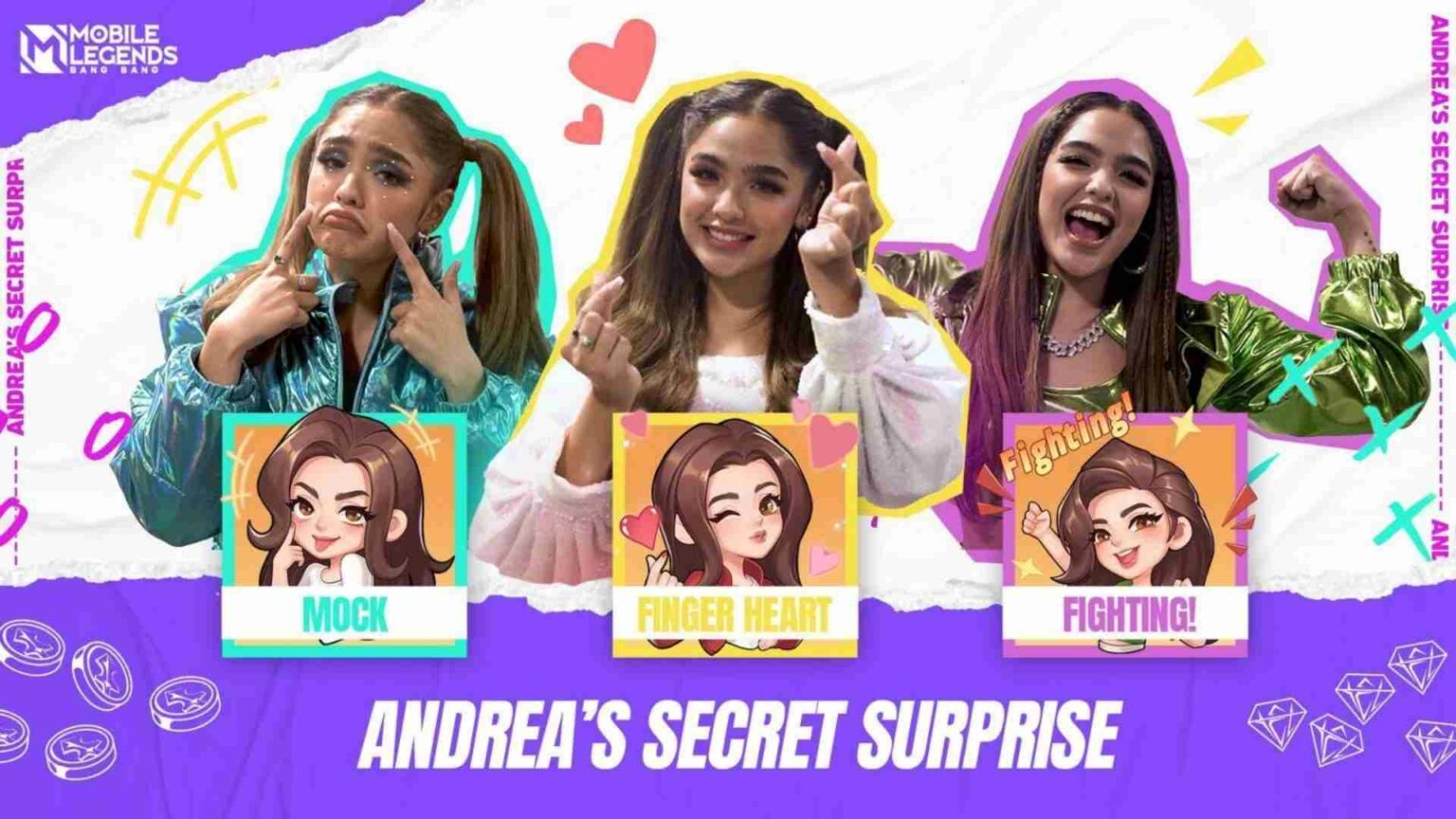 Battle emote MLBB baru Andrea Brillantes si cantik dari Filipina | ONE ...