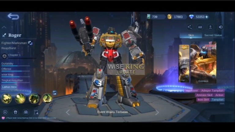 Jaminan hadiah skin MLBB x Transformer jilid 2 telah terungkap | ONE Esports Indonesia