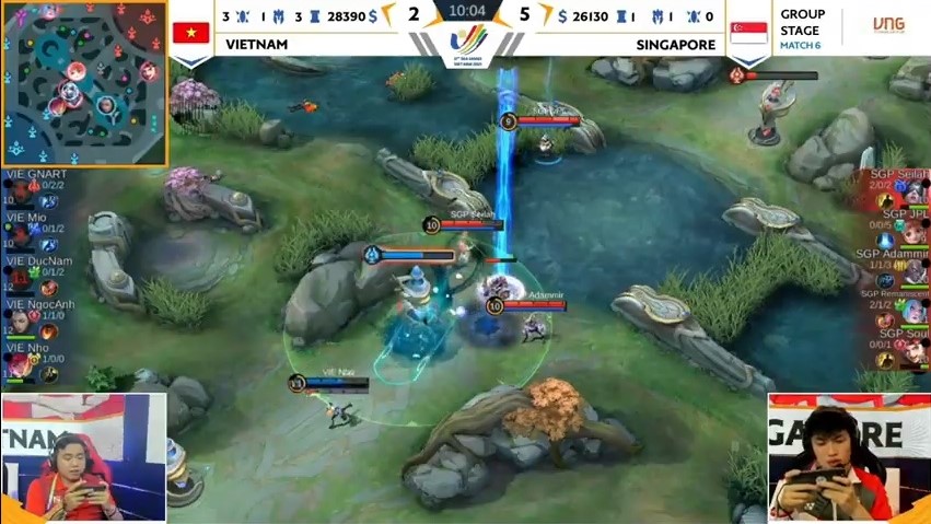 Cerdas! JPL gunakan battle spell Arrival untuk Angela di SEA Games 2021 ...