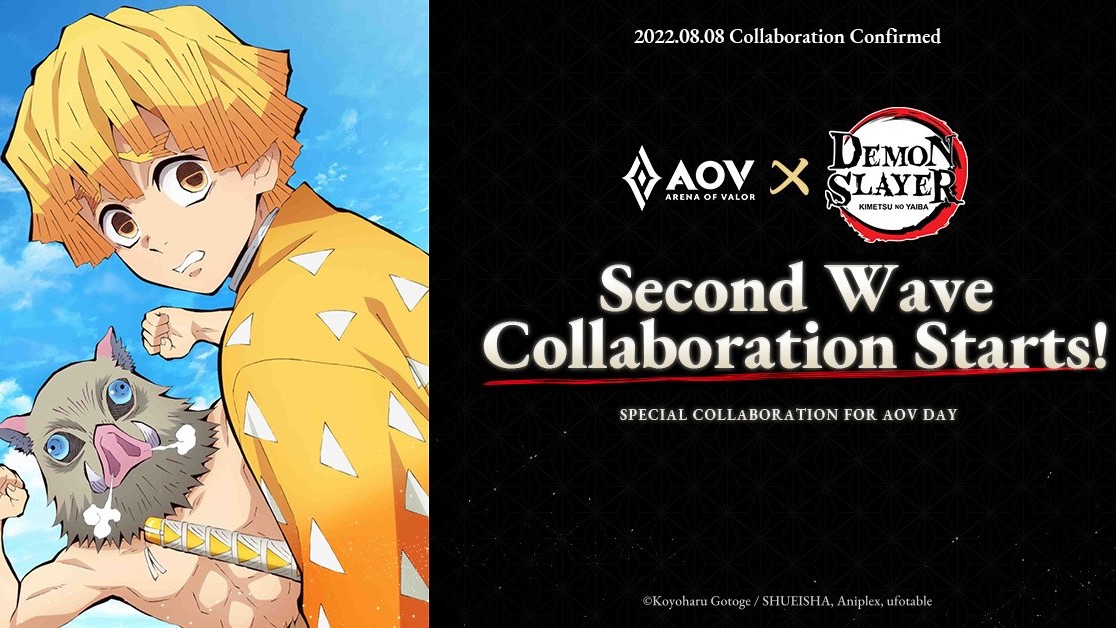 Kolaborasi ke-2 AoV x Demon Slayer: Kimetsu no Yaiba ikut rayakan AOV Day | ONE Esports Indonesia