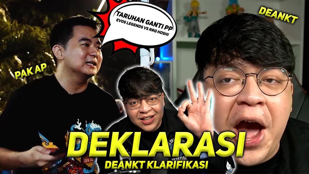 Reaksi dan jawaban DeanKT atas tantangan pak AP jelang El Clasico | ONE Esports Indonesia