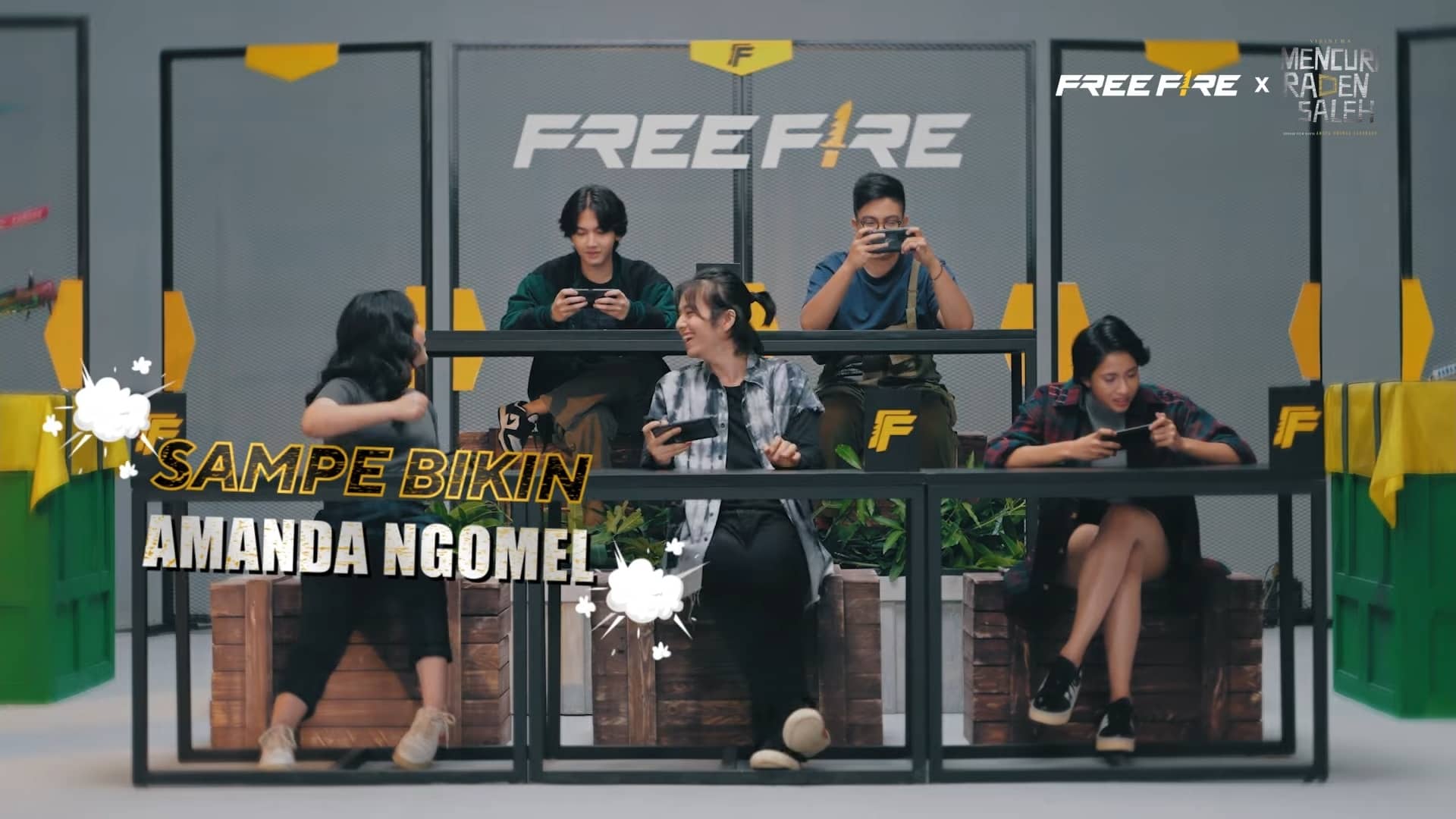 Pemeran utama 'Mencuri Raden Saleh' cinta banget sama Free Fire! | ONE ...