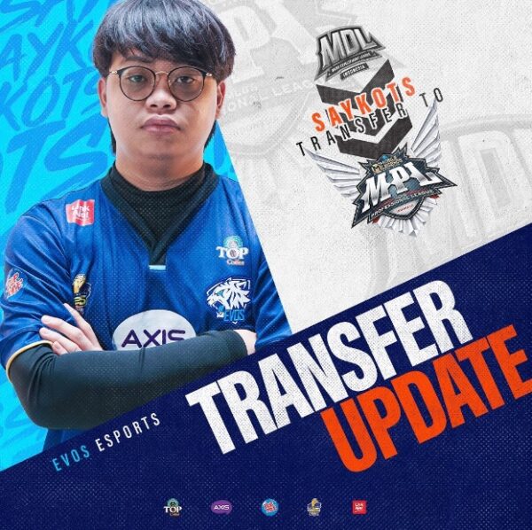 Saykots promosi ke EVOS Legends, Dlar jadi pemain PH pertama di MDL ID | ONE Esports Indonesia