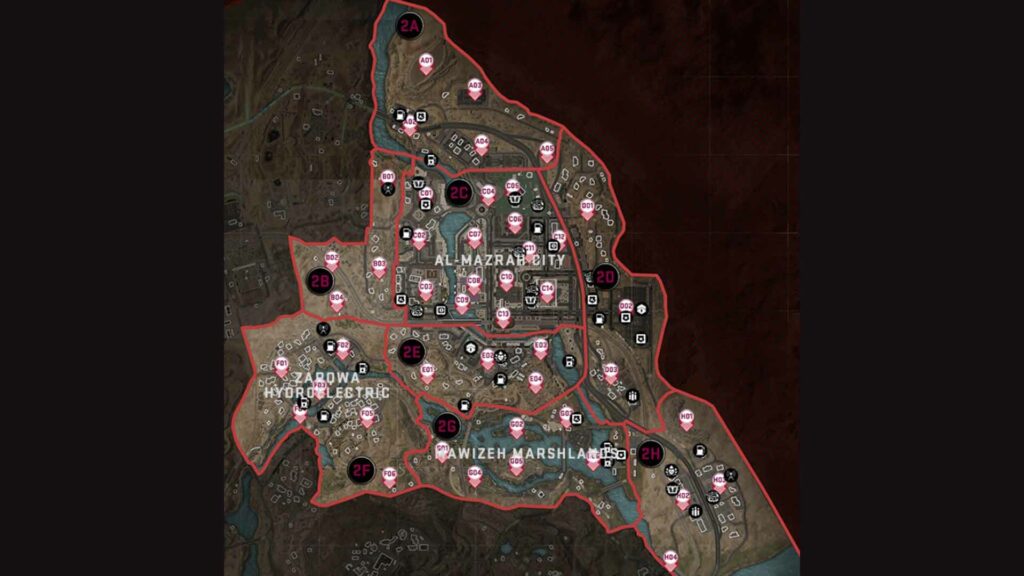 Petunjuk map Warzone 2.0: Semua detail lokasi di Al Mazrah | ONE ...