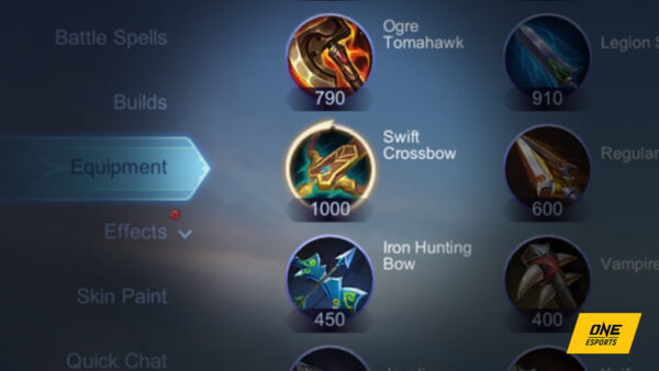 Penjelasan item baru MLBB Swift Crossbow: META MM kian menggila | ONE ...