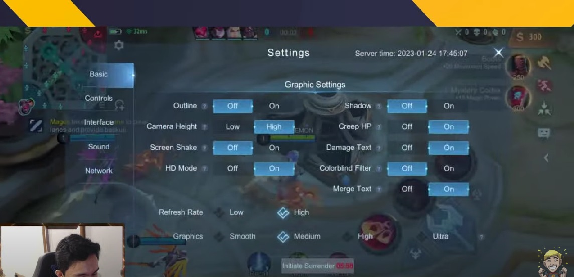 Settingan dasar MLBB Lemon terungkap! Tidak rata kanan! | ONE Esports ...