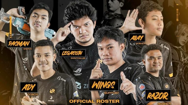 RRQ tampil dengan lineup baru di FFML S7 bersama sniper handal, Wings ...