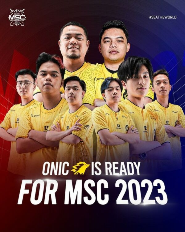 Roster ONIC Esports di MSC 2023 - Momentum terbaik pulangkan piala ...