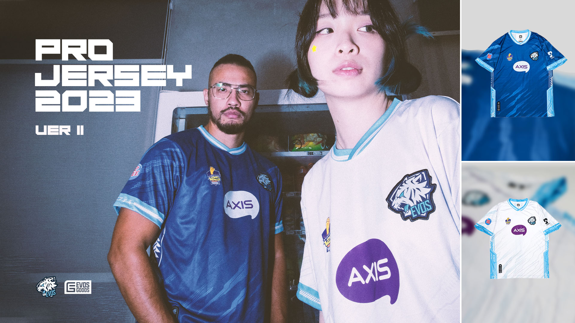 Jersey EVOS 2023 terbaru hasil kolaborasi dengan Fams | ONE Esports ...