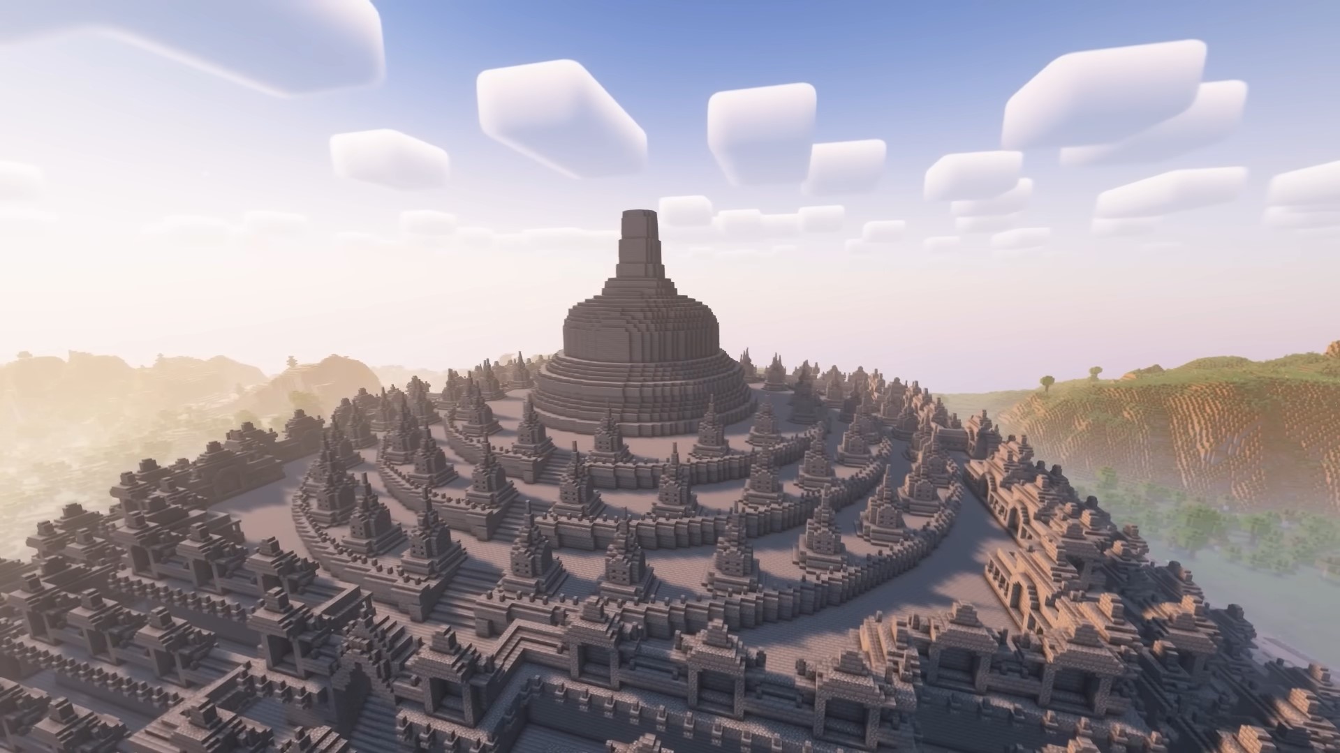 Candi Borobudur di Minecraft? Indonesia punya builder kelas dunia | ONE ...