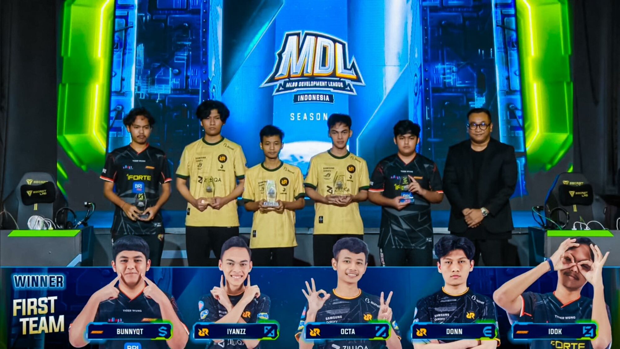 Profil dan biodata Bunnyqt: Gold Laner baru RRQ Hoshi, MVP MDL ID S8 | ONE Esports Indonesia
