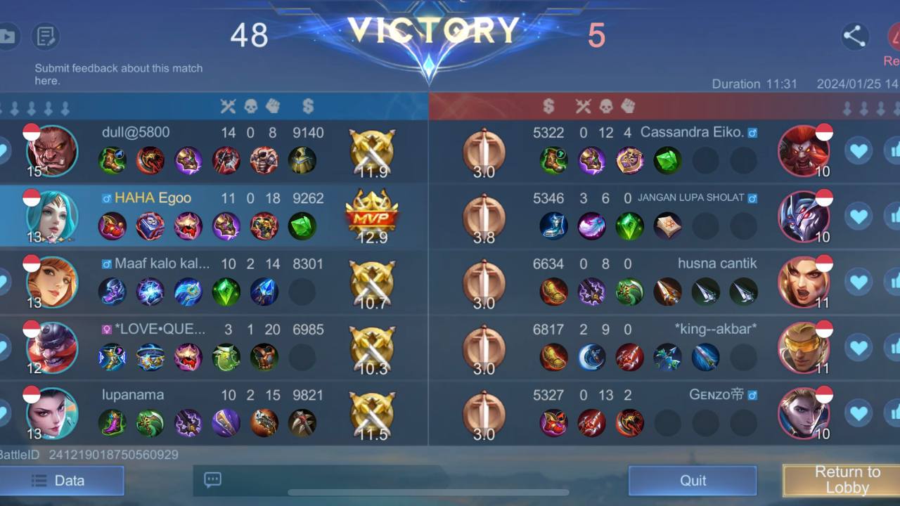 Vexana tank OP parah! Tetap sakit tanpa item damage | ONE Esports Indonesia