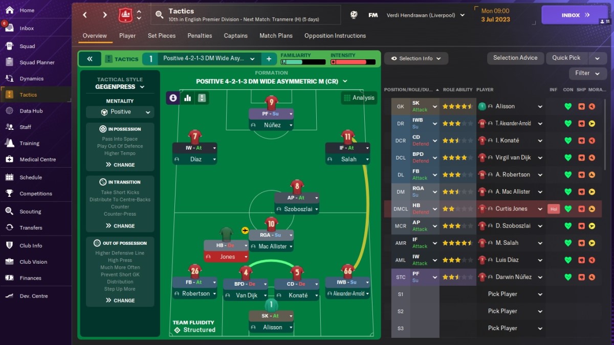 Formasi dan taktik Liverpool FM24 ala Jurgen Klopp | ONE Esports Indonesia