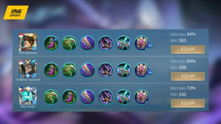 Build item Karrie tersakit Mobile Legends - Tak bisa lepas dari 3 item ...