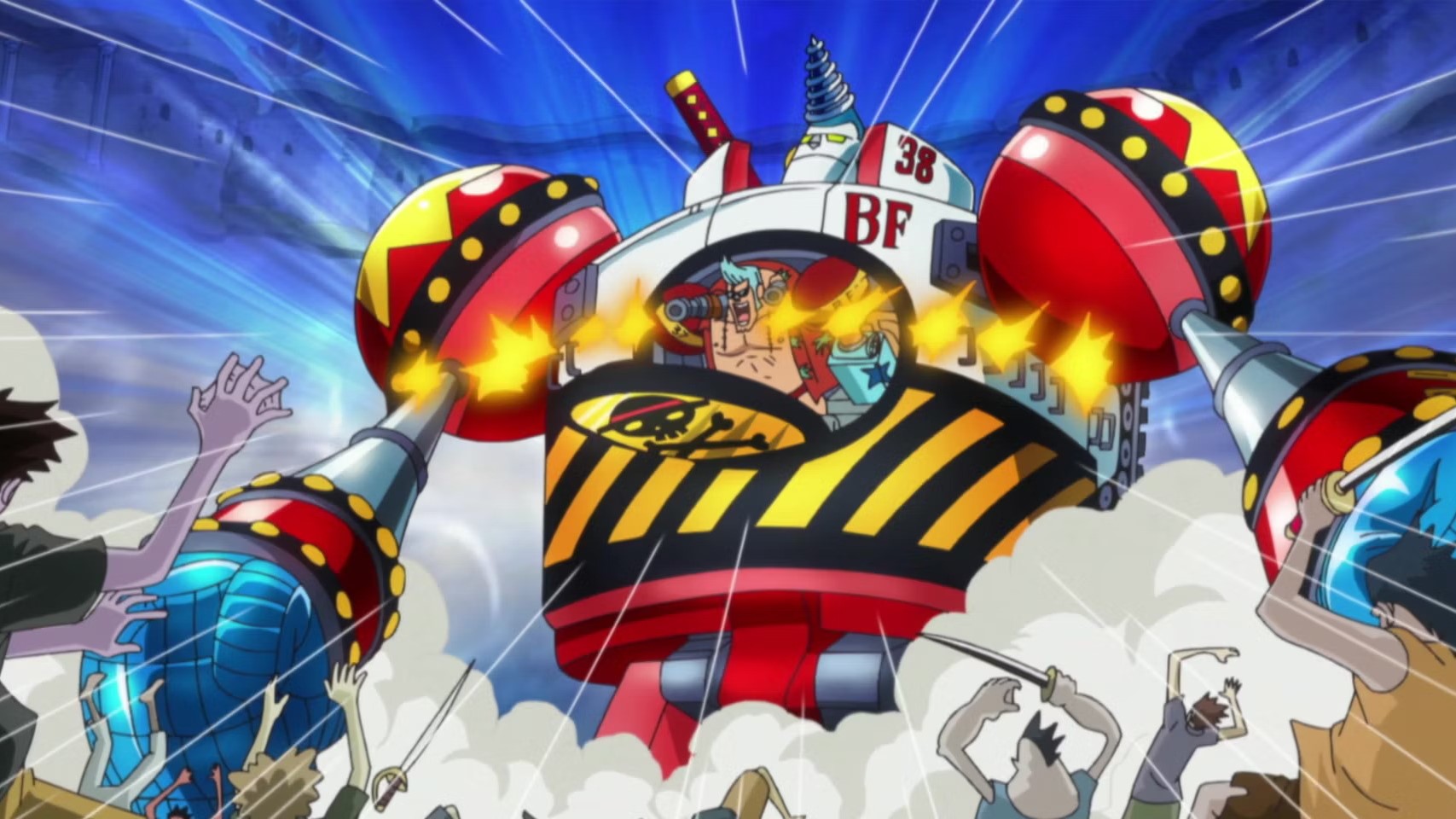 Kekuatan Franky One Piece: Cyborg pembuat kapal tiada tanding | ONE ...