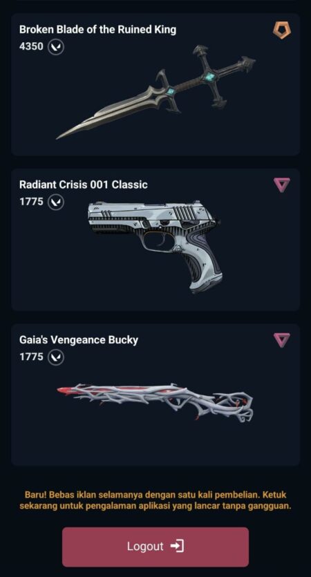 Penjelasan Valorant Store Checker, fungsi dan cara pakai | ONE Esports ...