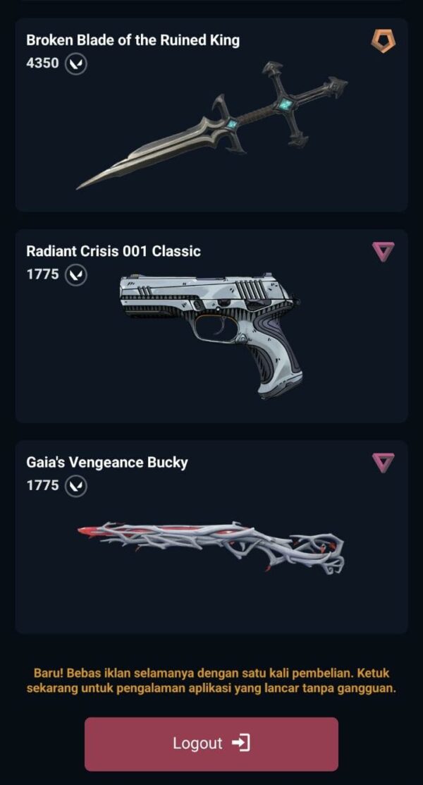 Penjelasan Valorant Store Checker, fungsi dan cara pakai | ONE Esports ...