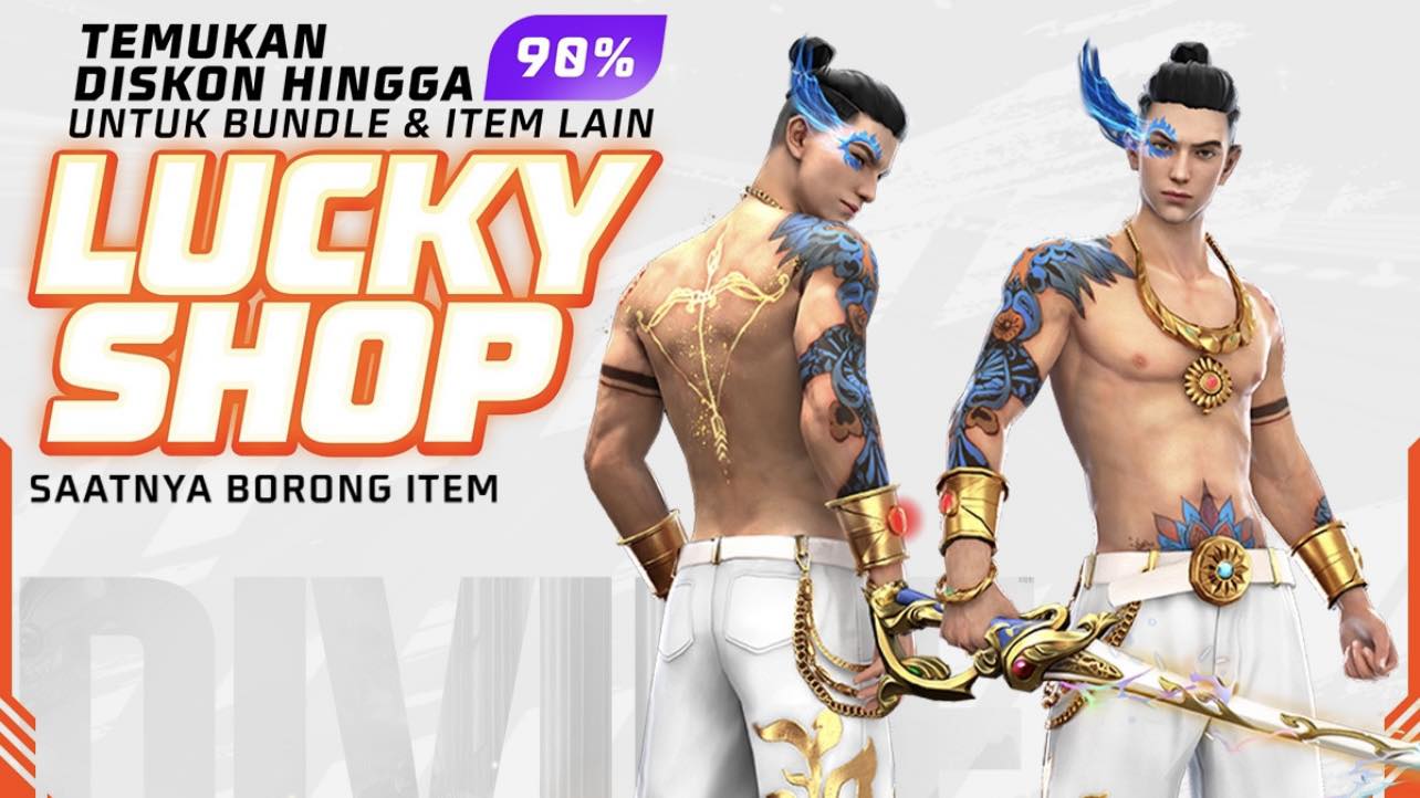 Cara dapat Divine Warrior Bundle Free Fire, cuma 150 diamond! | ONE Esports Indonesia