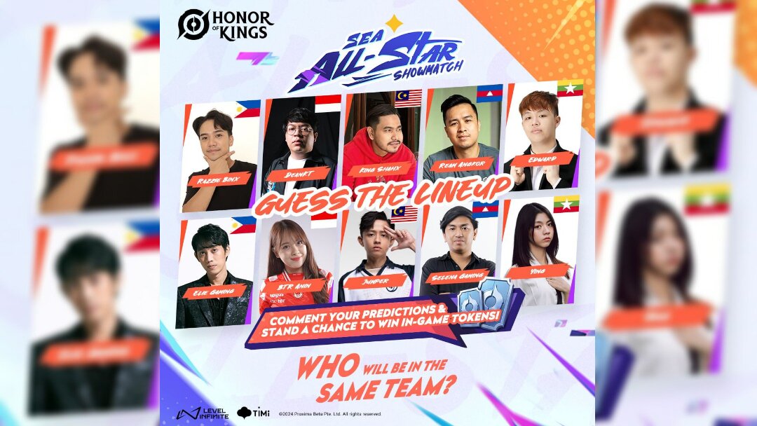 DeanKT dan BTR Anin ramaikan SEA All-Star Showmatch Honor of Kings | ONE Esports Indonesia