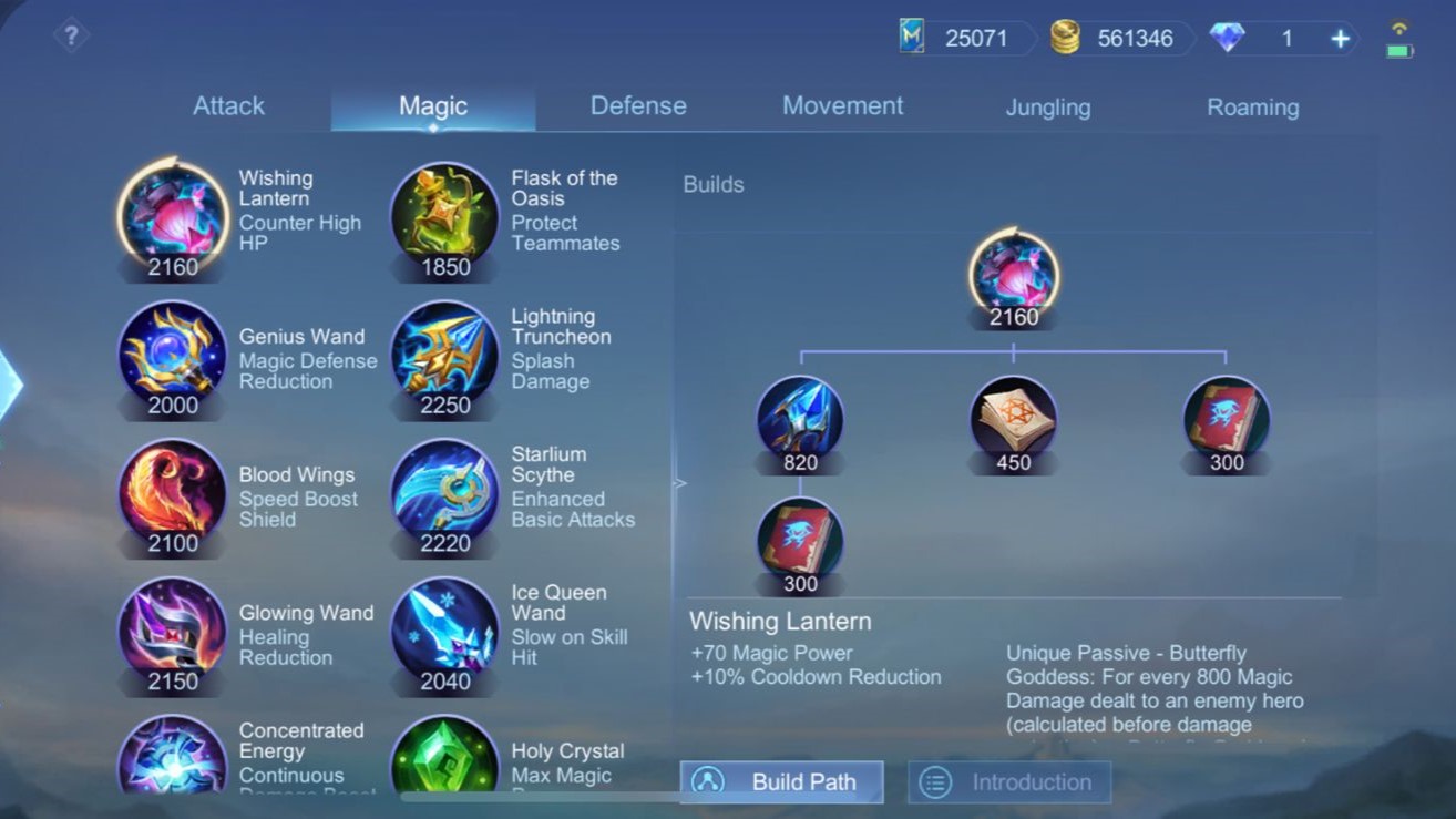 Penjelasan item Wishing Lantern: Demon Hunter Sword versi Magic | ONE ...