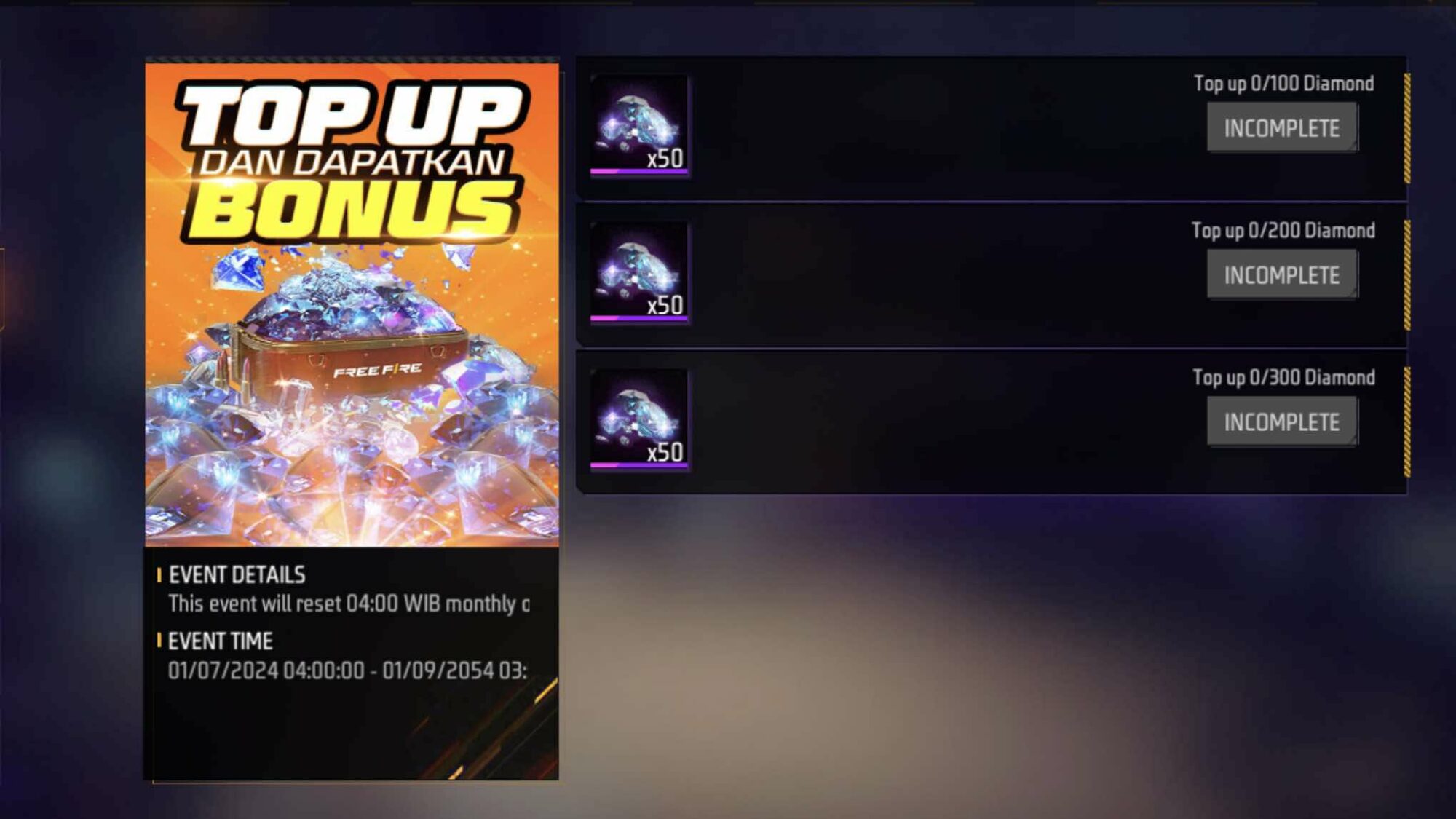 Spesial bulan Juli! Klaim diamond ff gratis sekarang juga | ONE Esports ...