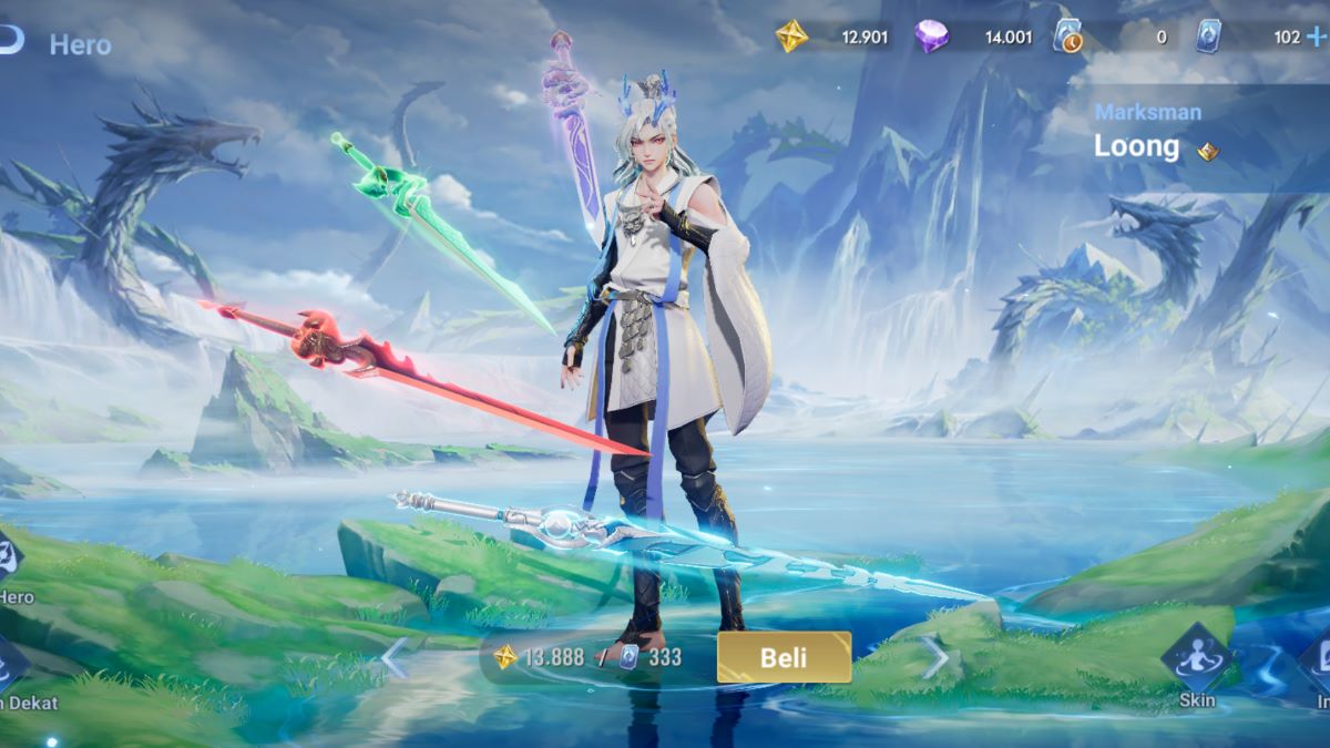 Mengenal hero Loong HOK: Marksman 3 senjata yang bisa jadi naga | ONE Esports Indonesia