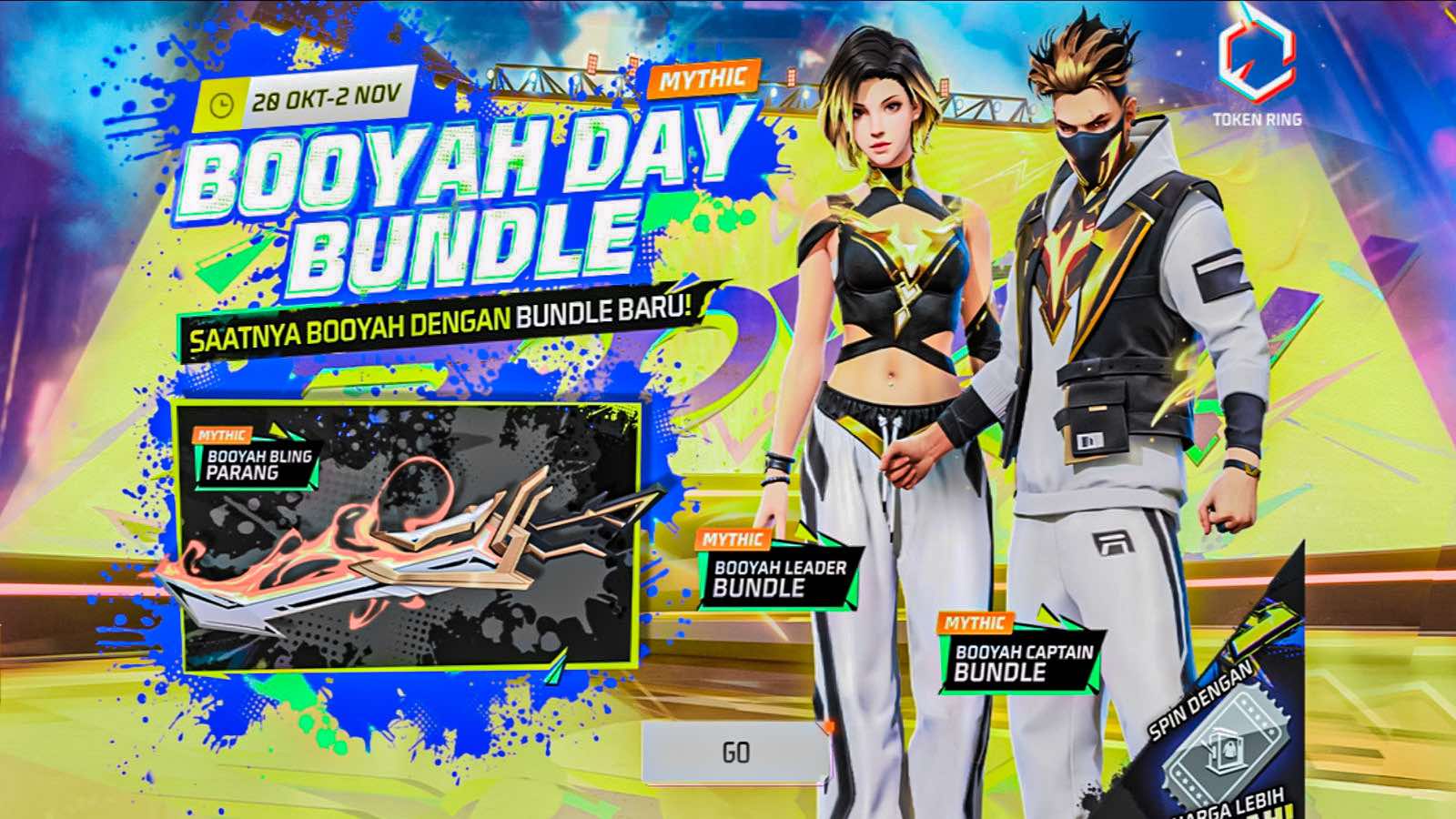 Cara dapat bundle Booyah Day 2024, tampil kece di dalam server! | ONE ...