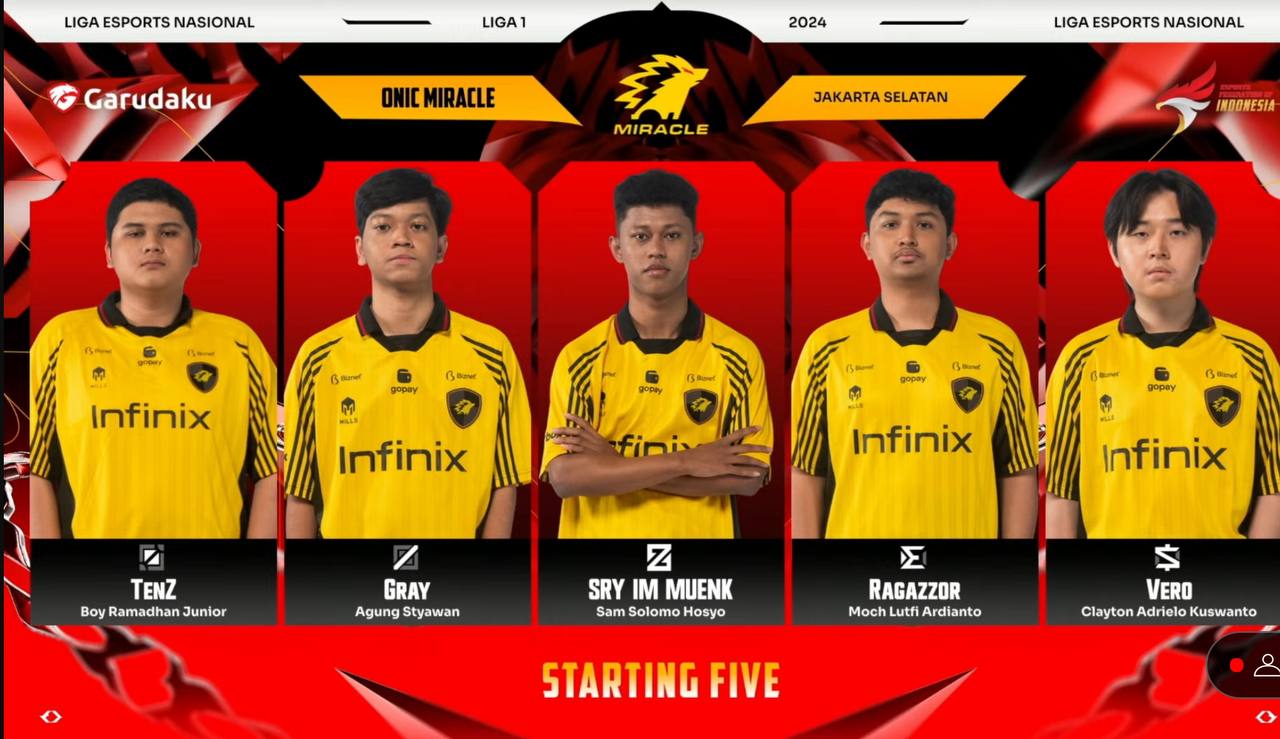 Lutpii main Lignas 2024, pakai nick baru di ONIC Miracle | ONE Esports Indonesia