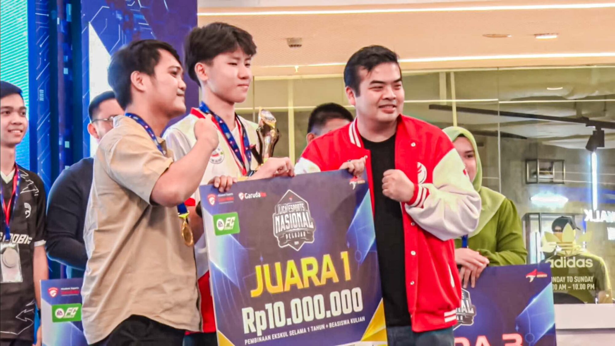 Daftar juara Liga Esports Nasional Pelajar 2024 | ONE Esports Indonesia