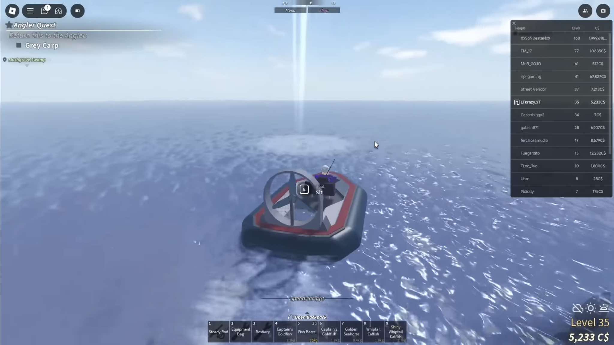 Cara unlock The Depths di Fisch | ONE Esports Indonesia