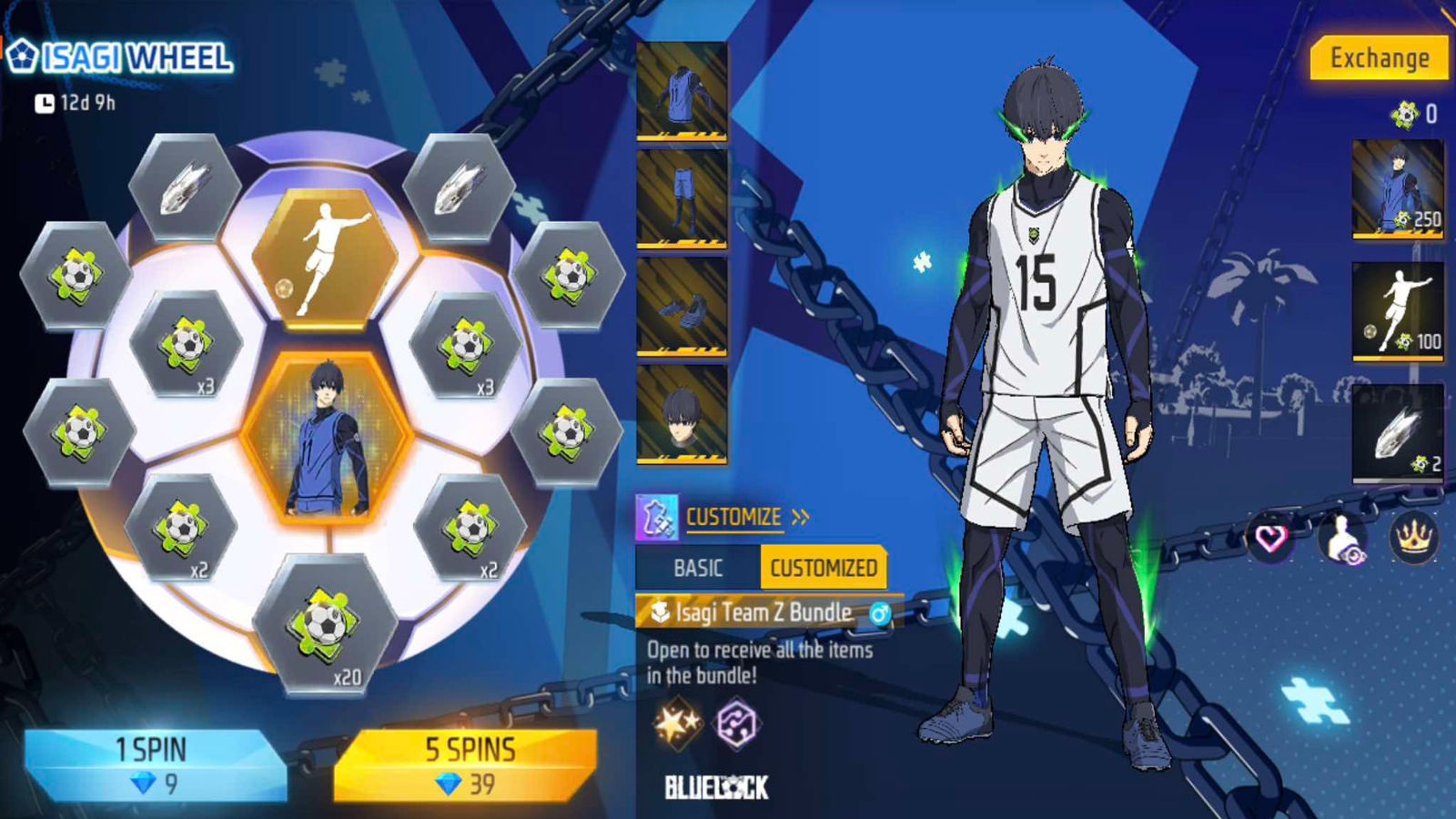 Cara dapat emote Yoichi Isagi Free Fire x Blue Lock edisi terbatas ...