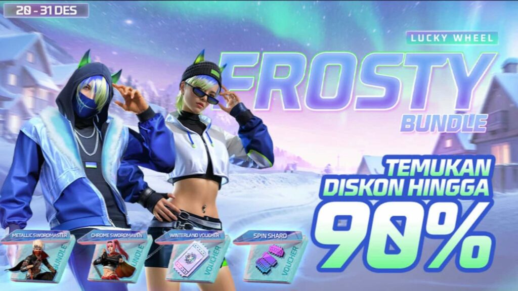 Cara dapat bundle Frosty Free Fire, diskon 90% is real! | ONE Esports ...