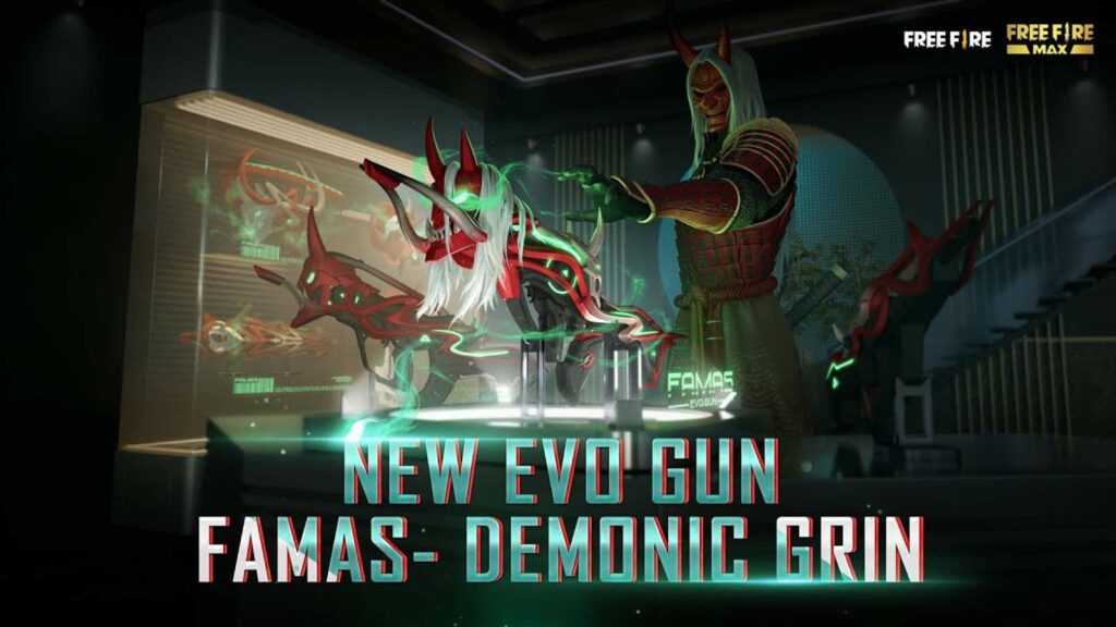 Cara dapat FAMAS Demonic Free Fire, assault EVO terbaik! | ONE Esports ...