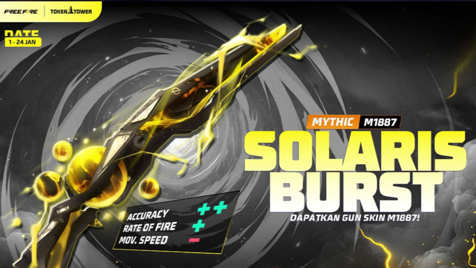 Cara dapat SG2 Petir Free Fire, skin OP 2025! | ONE Esports Indonesia