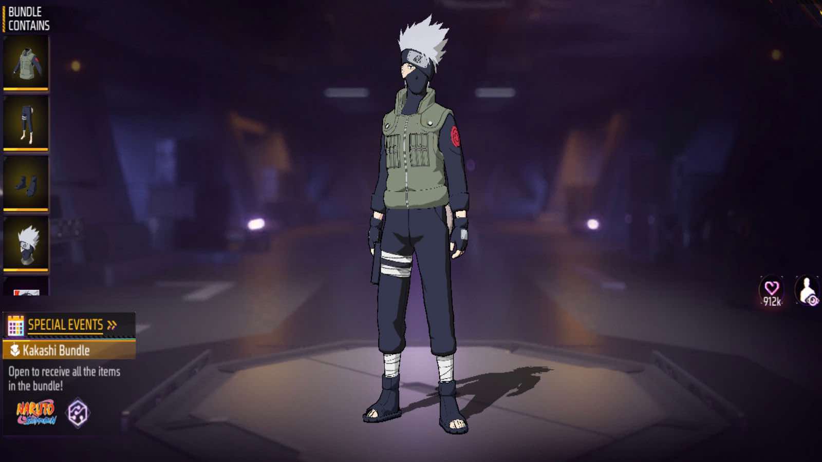 Cara dapat bundle Kakashi Free Fire eksklusif, mode Sharingan On! | ONE ...